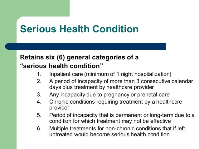 Family and medical leave act 01 16 09 updates