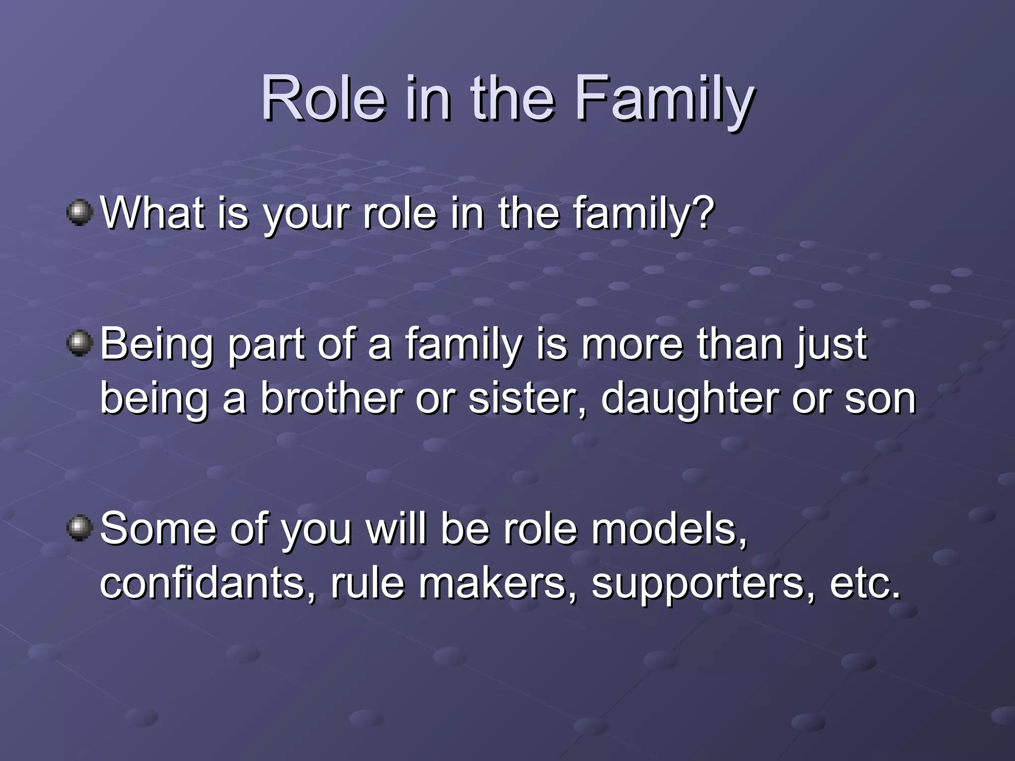 Family and social health | PPT
