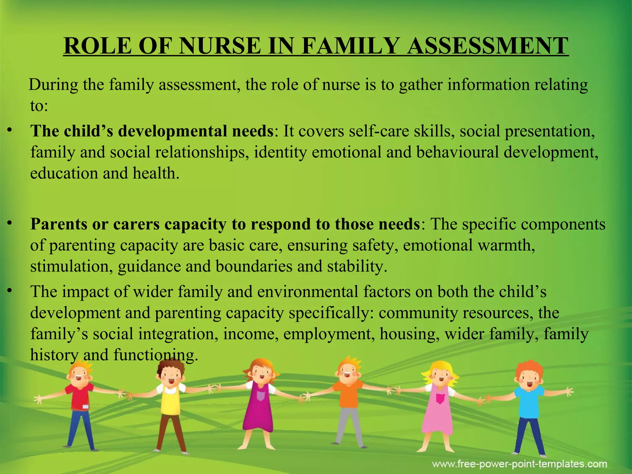 Family assesment ppt | PPT