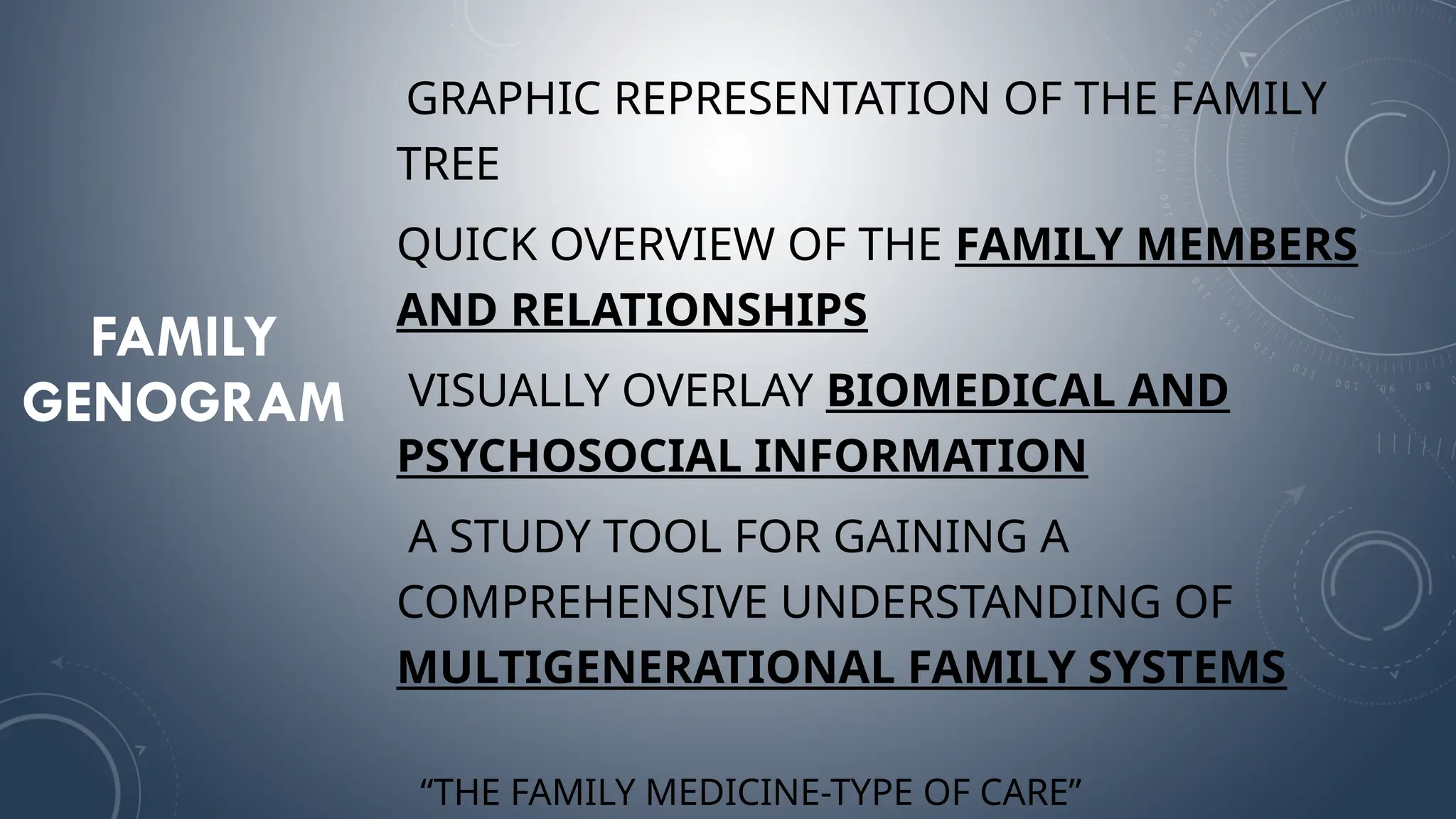 Family Assessment Tools in Family medicine residency | PPTX