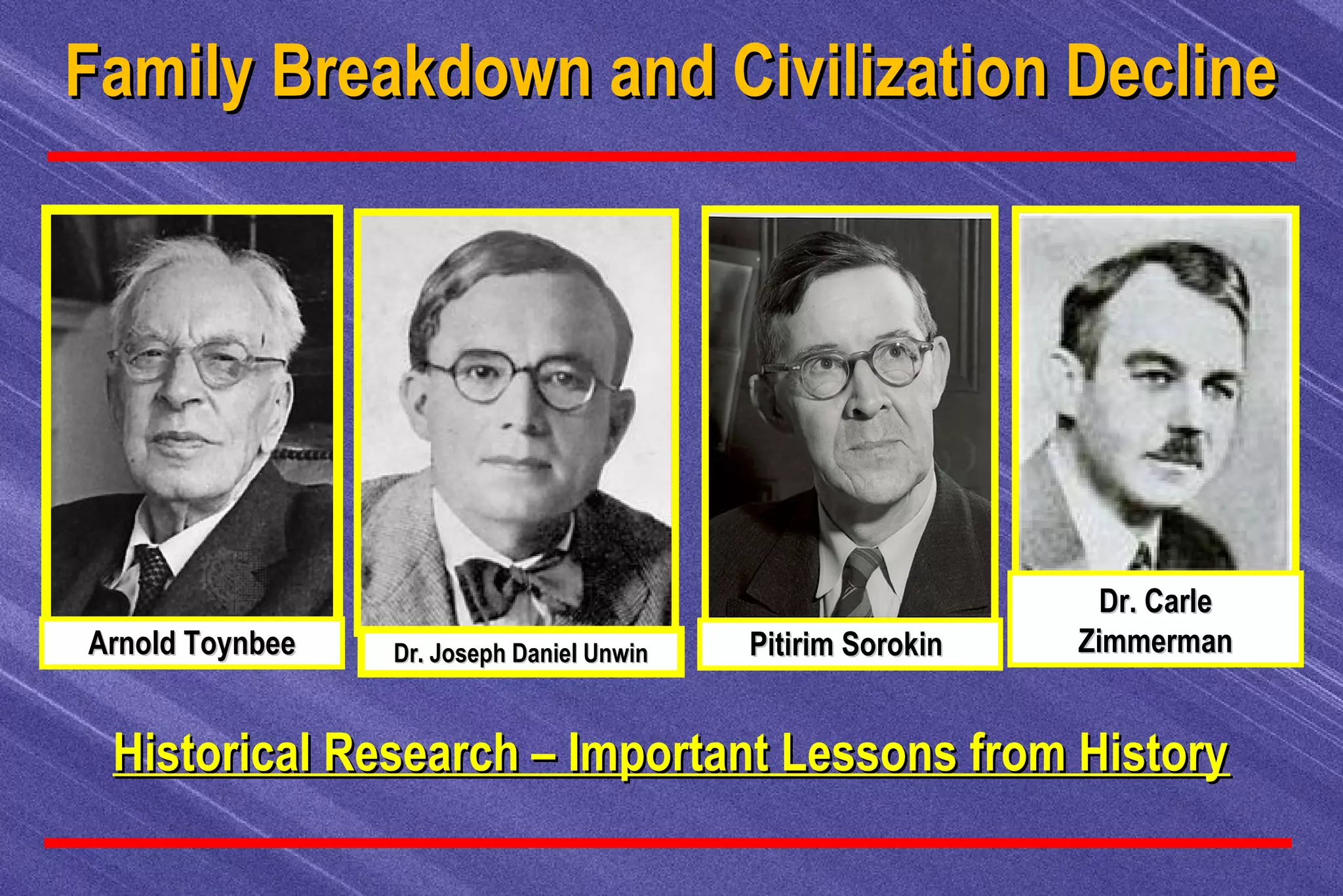 Family breakdown and_civilization_decline | PPT