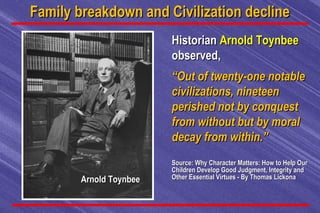 Family breakdown and_civilization_decline | PPT