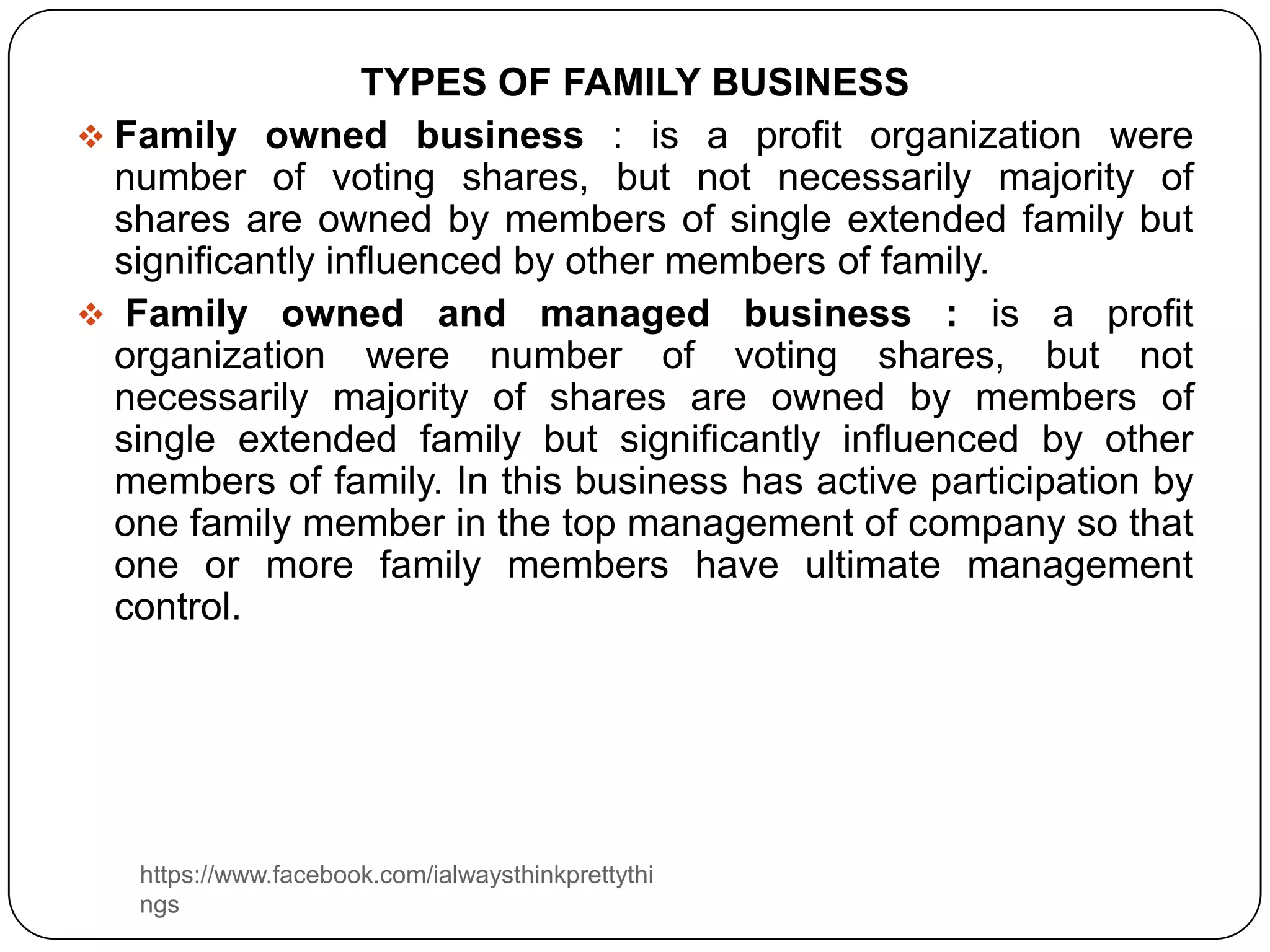 Family business | PPTX
