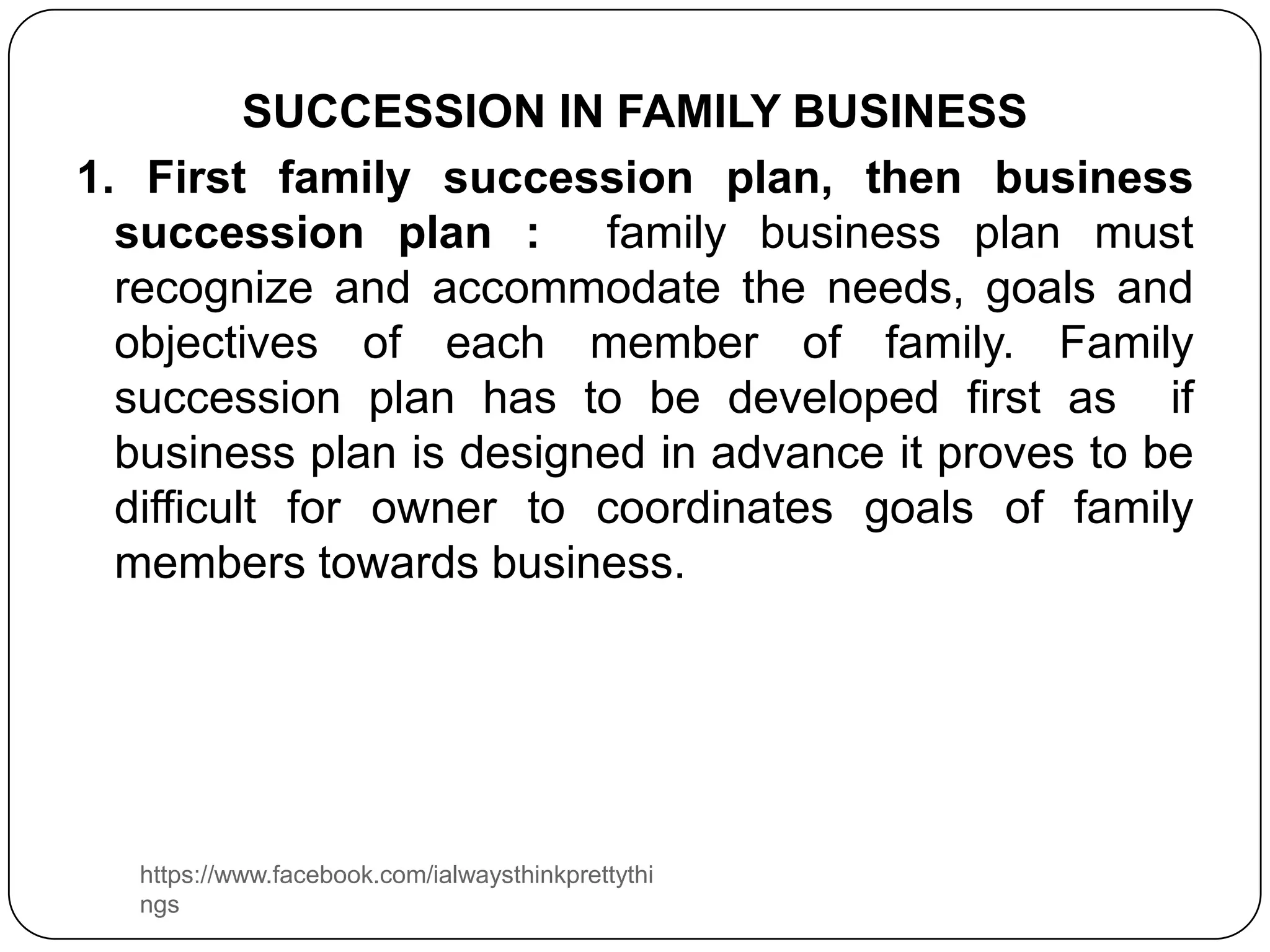 Family business | PPTX