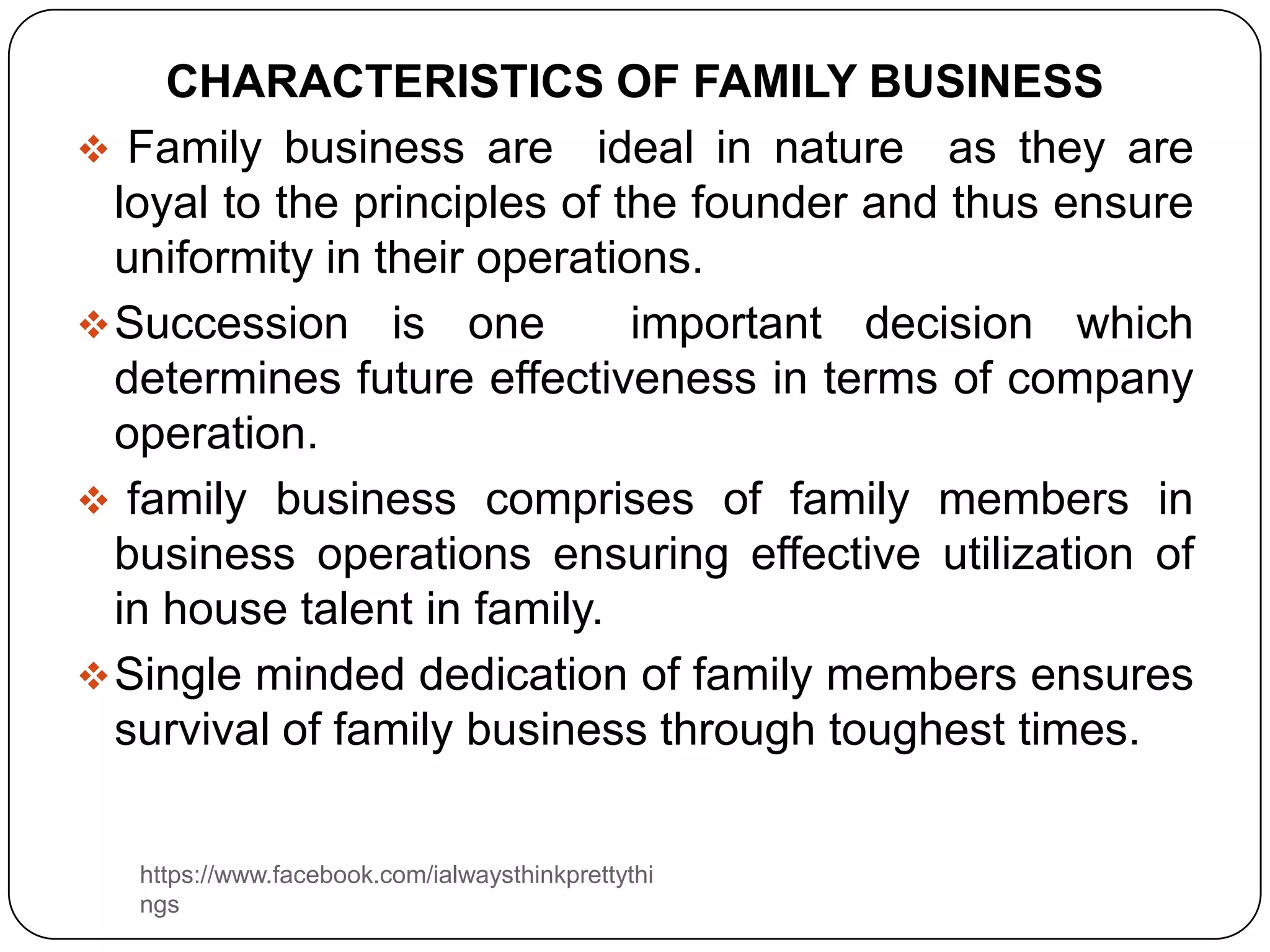 Family business | PPTX