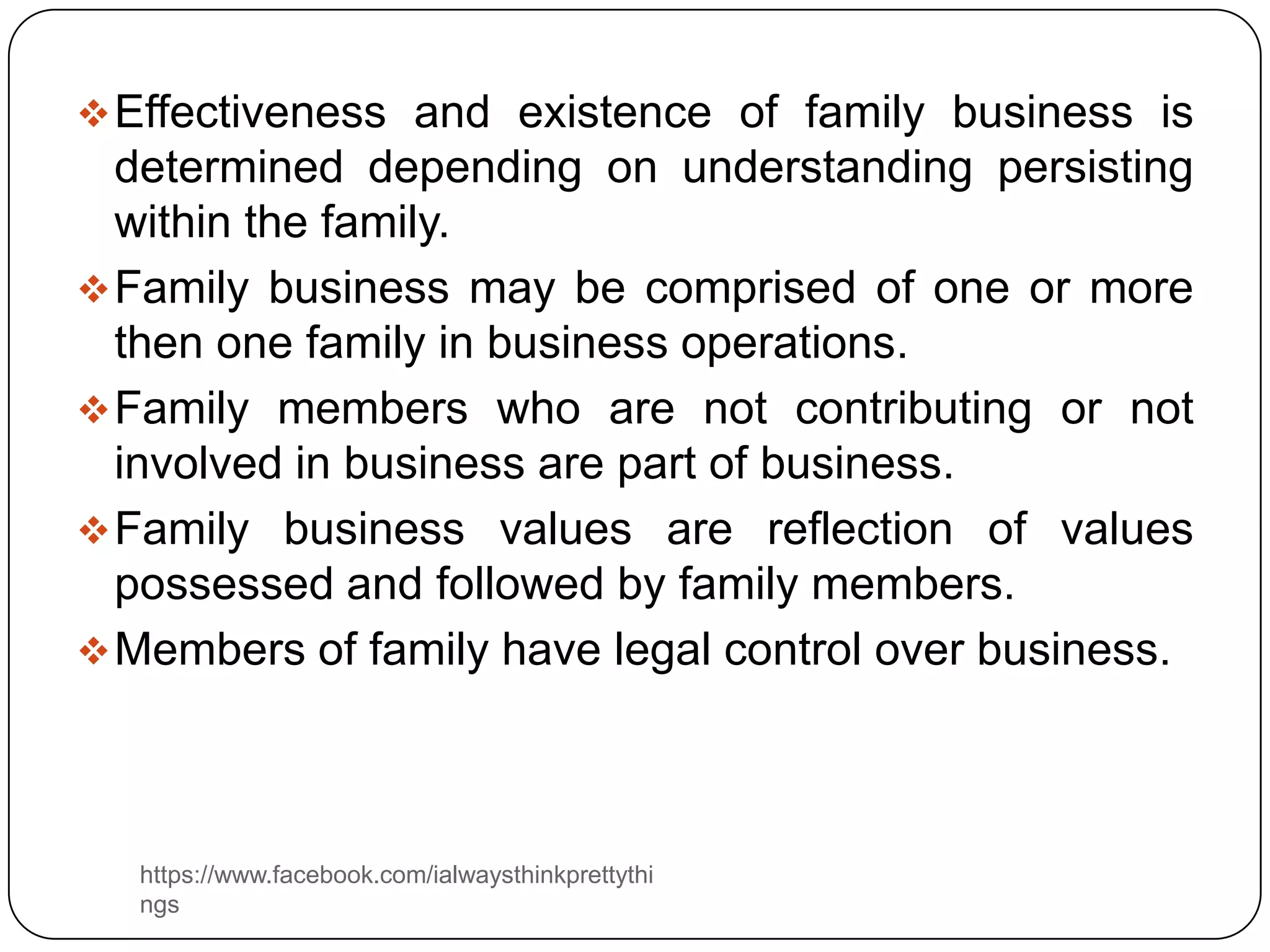Family business | PPTX