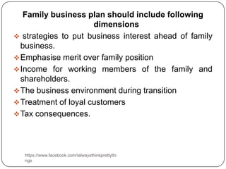 Family business | PPTX