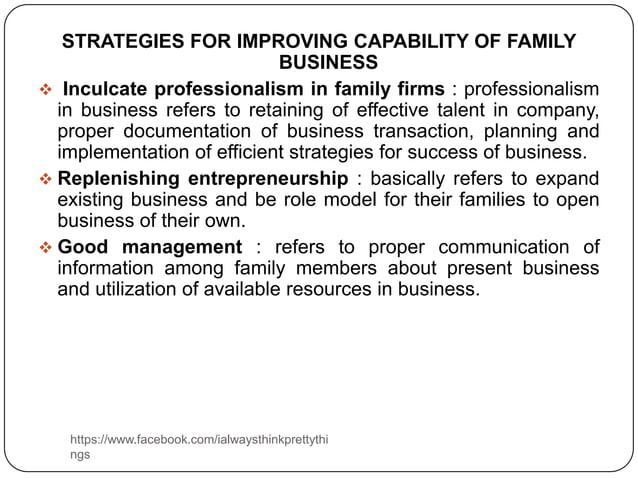 Family business | PPTX