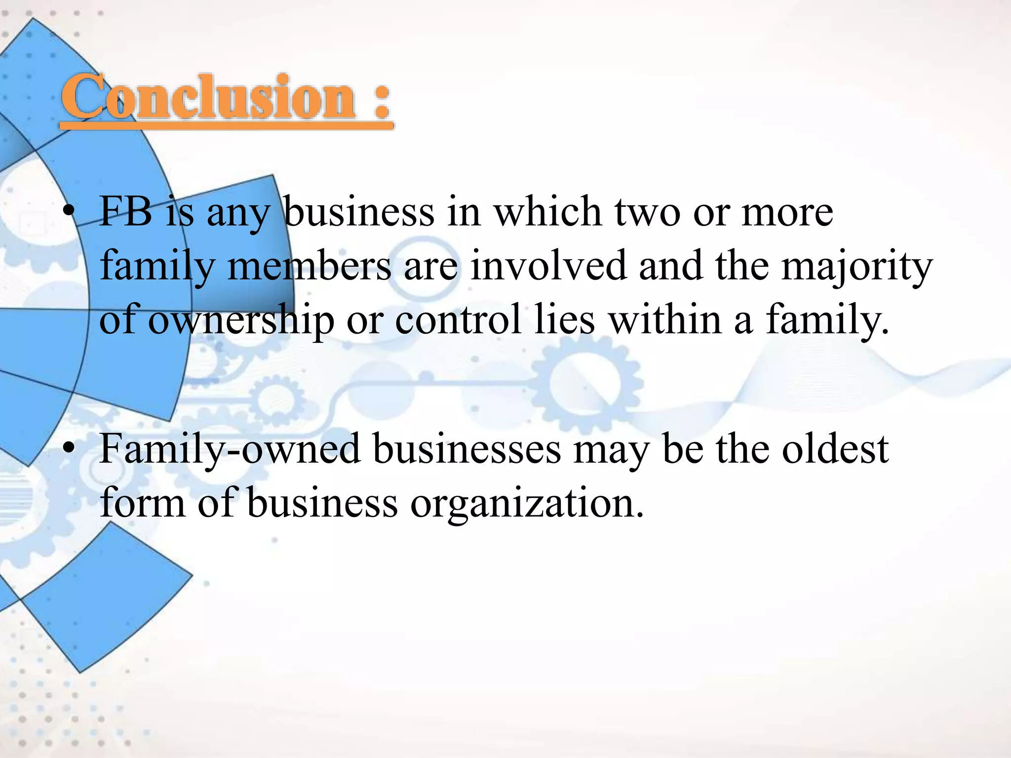 Family business | PPTX
