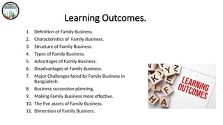 Family Business :Entrepreneurship development | PPTX