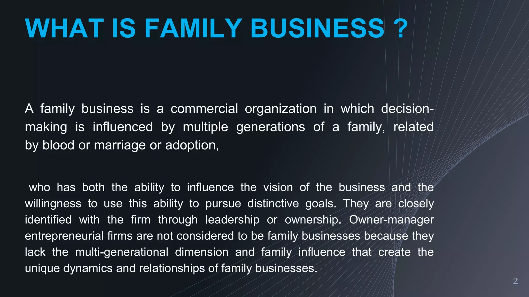 Family business conflict and resolution | PPTX
