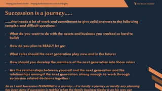 Family Business Course - Succession Planning in Family Businesses ...