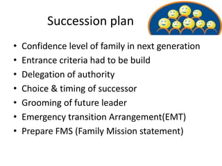 Family business succession & growth | PDF