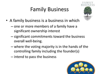 Family business succession & growth | PDF