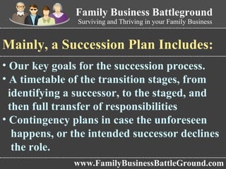 Family Business Succession Planning | PPT