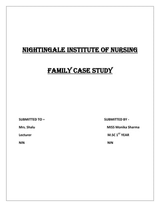 Family care study...... | DOCX