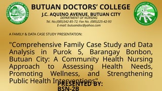 CASE FAMILY STUDY PRESENTATION COMMUNITY | PPTX