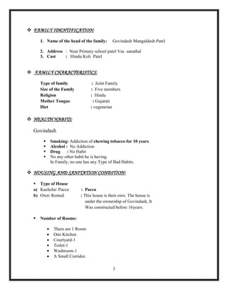 Family case study OBG. Use for Assignment | PDF