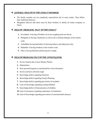 Family case study OBG. Use for Assignment | PDF