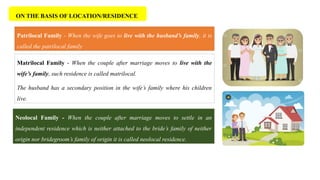 Classification of Family in Rural Sociology | PPTX