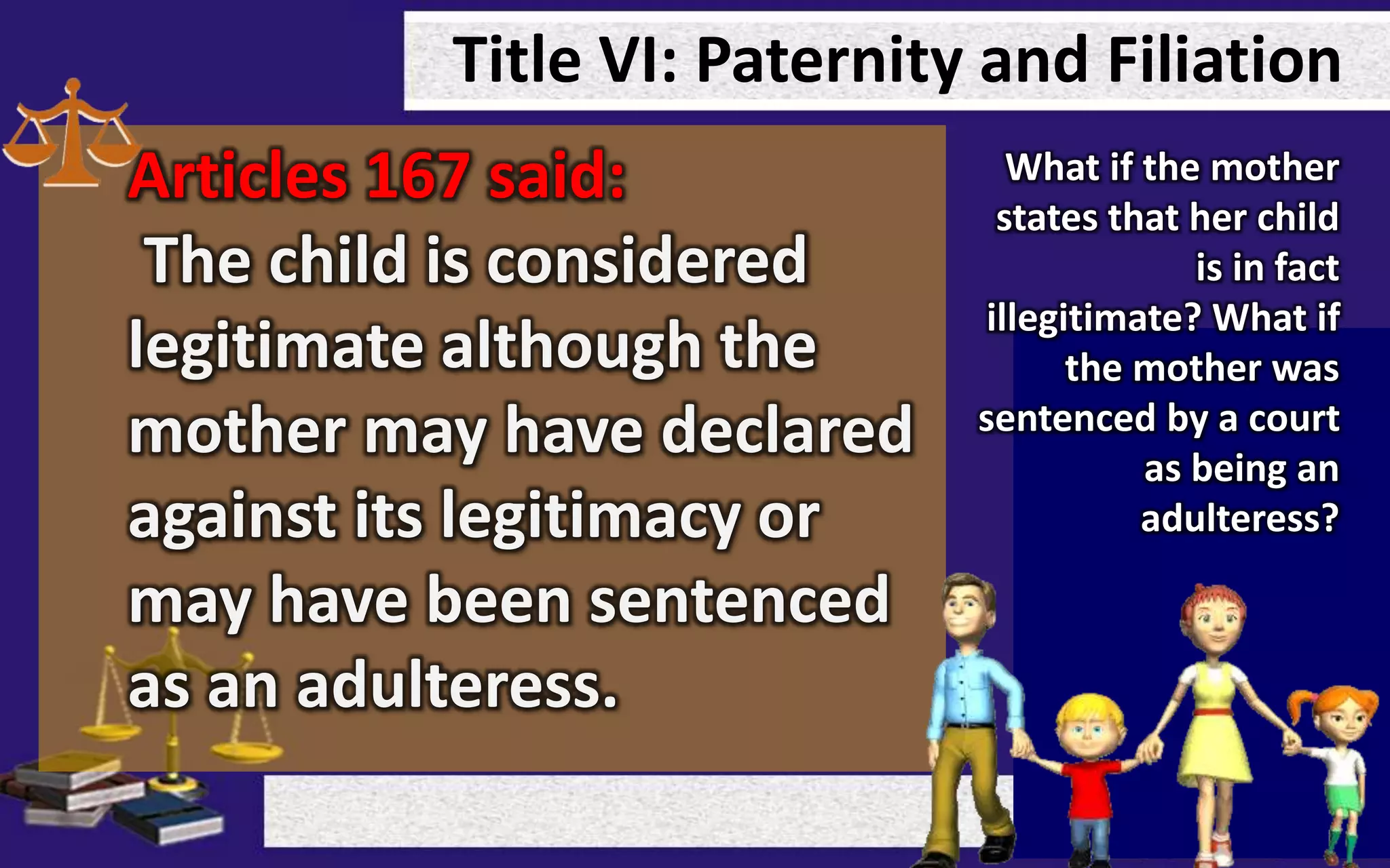Family Code of the Philippines (Title 5 - 8) | PPTX