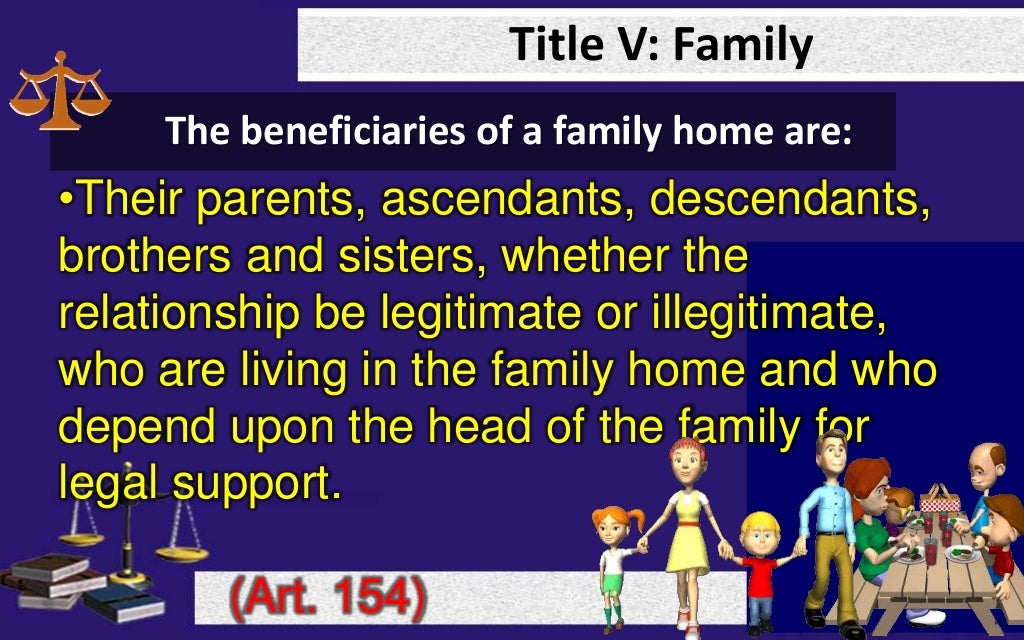 Family Code of the Philippines (Title 5 - 8)
