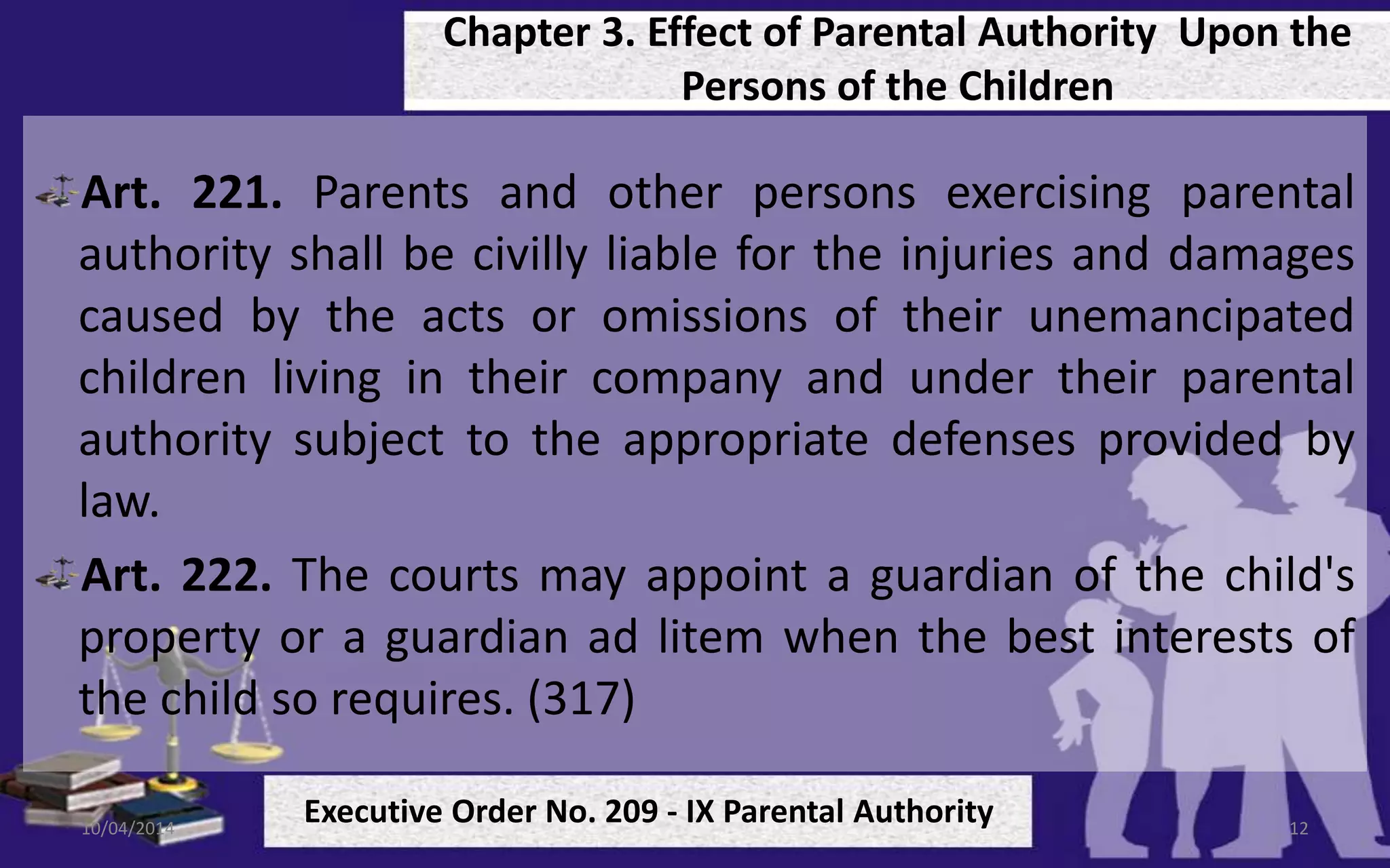 Family code of the Philippines (Executive No. 209 July 6, 1987) | PPTX
