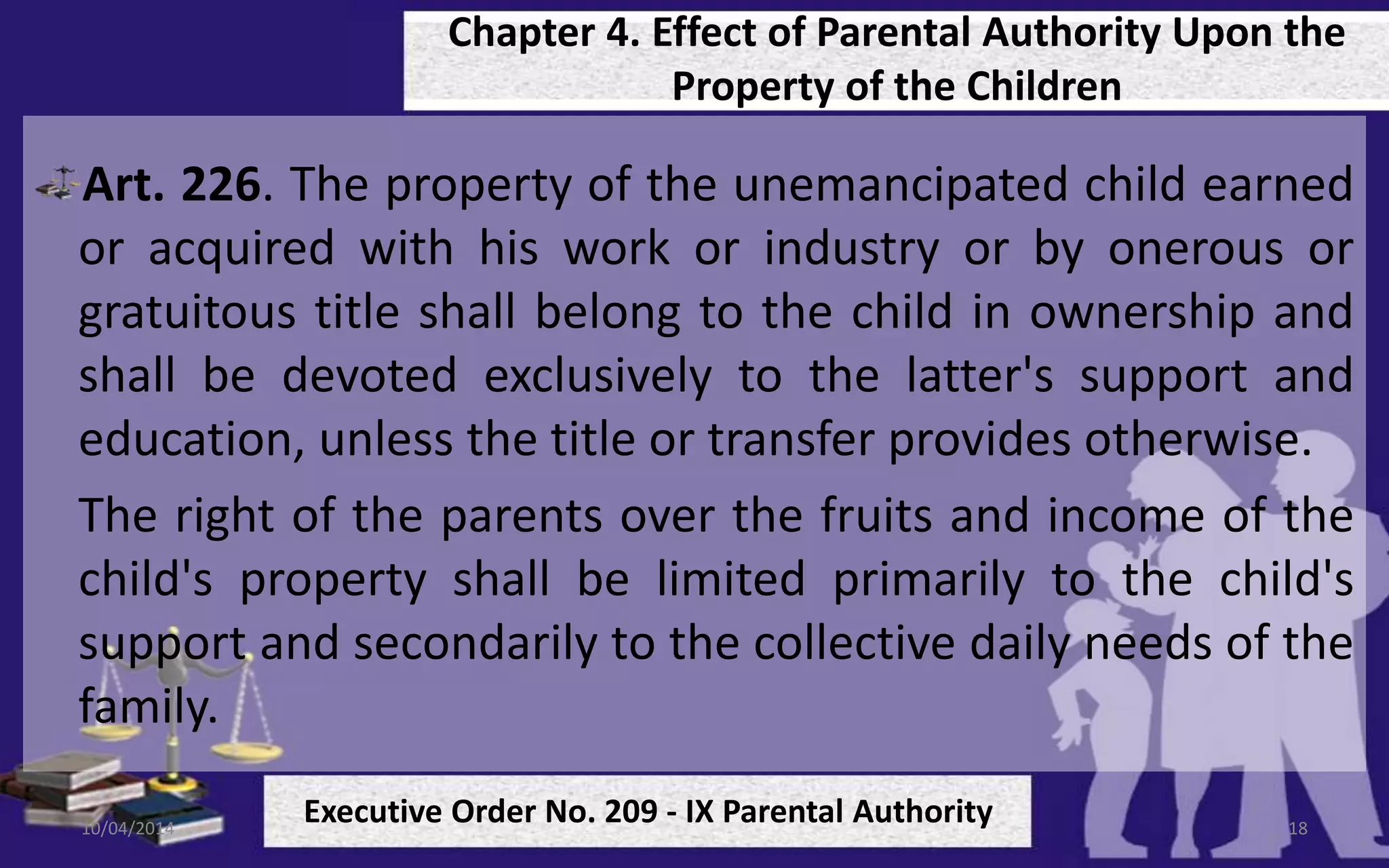 Family code of the Philippines (Executive No. 209 July 6, 1987) | PPTX