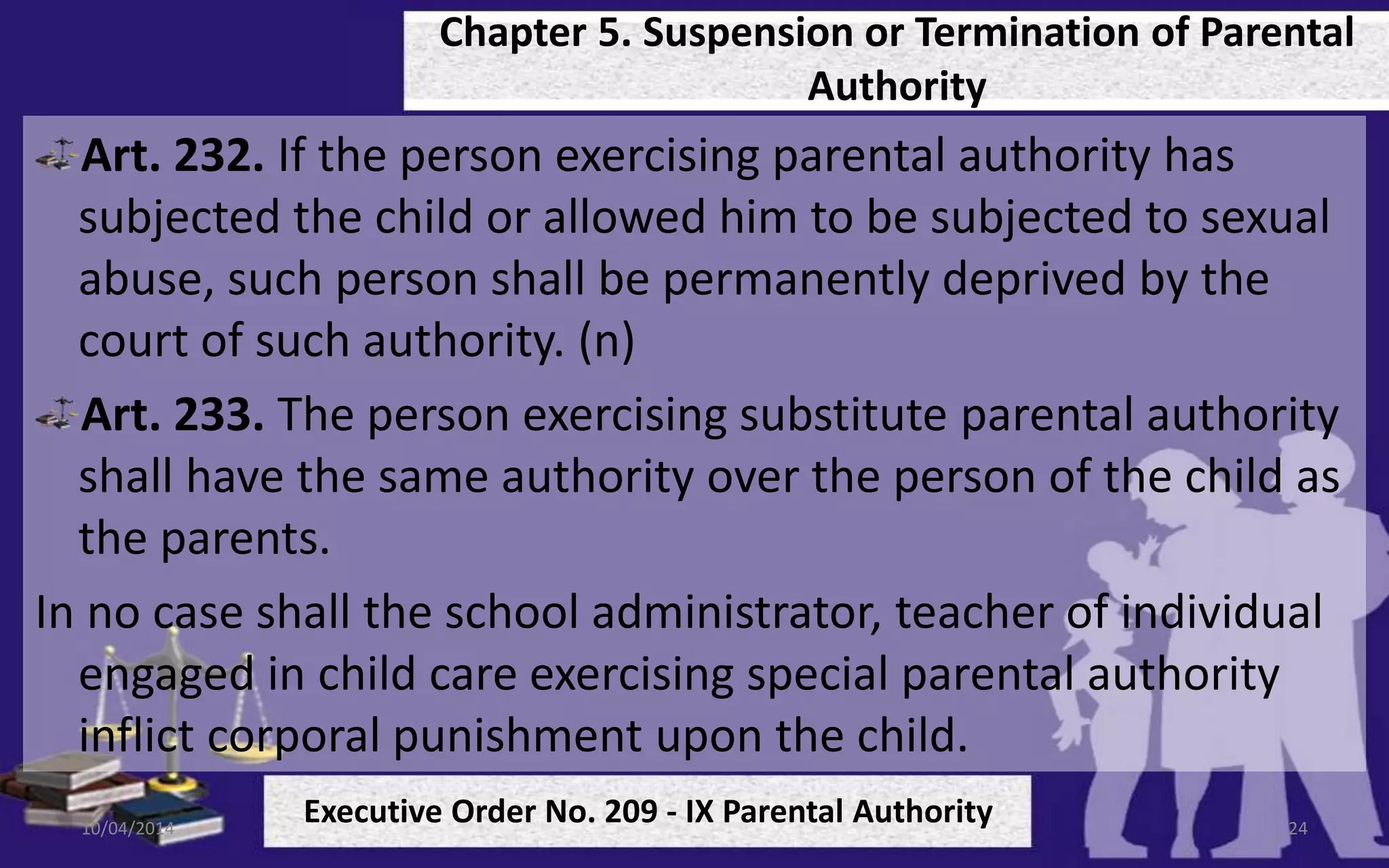 Family code of the Philippines (Executive No. 209 July 6, 1987) | PPTX