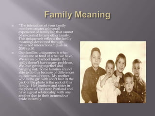 Family communication collage | PPTX