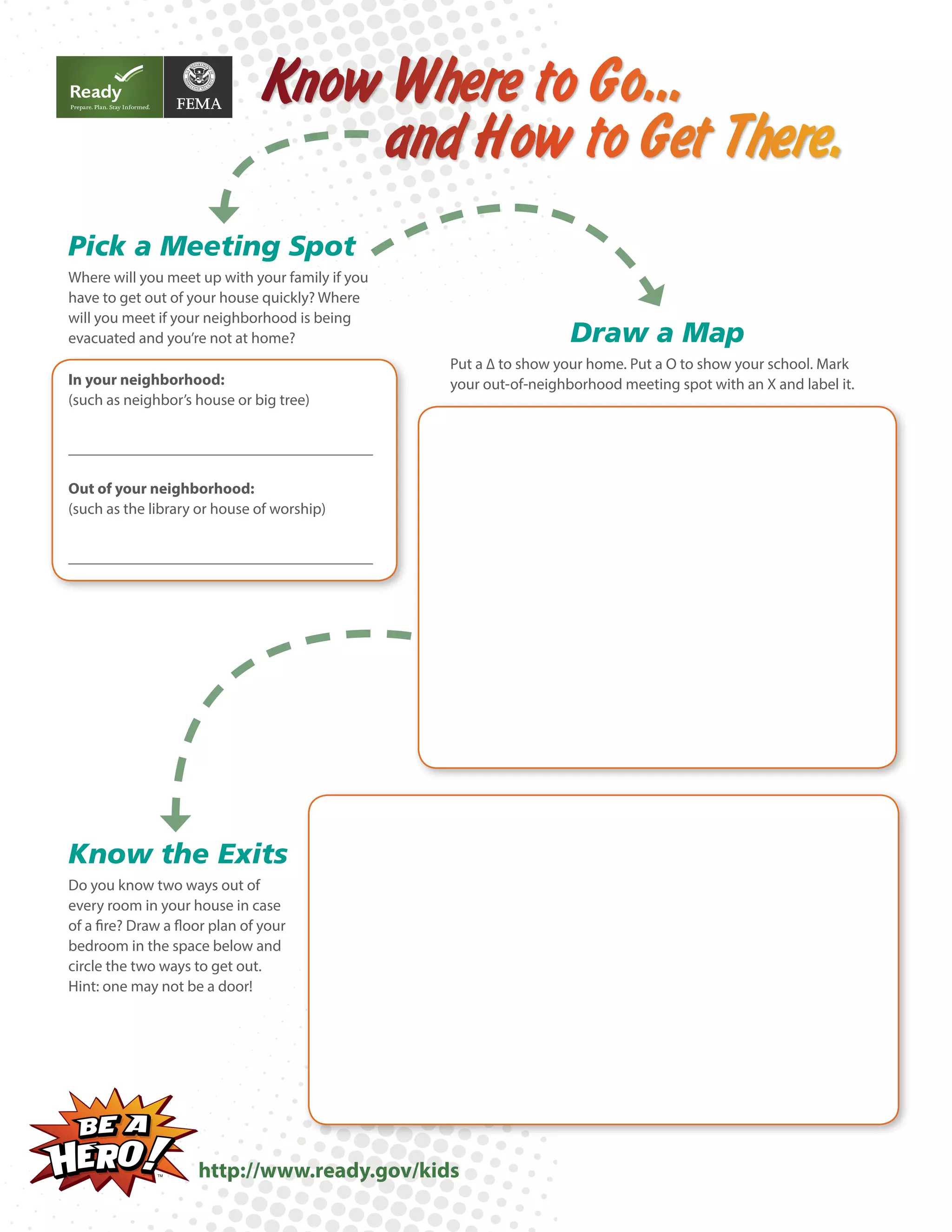 Family Communication Plan via FEMA and Ready | PDF