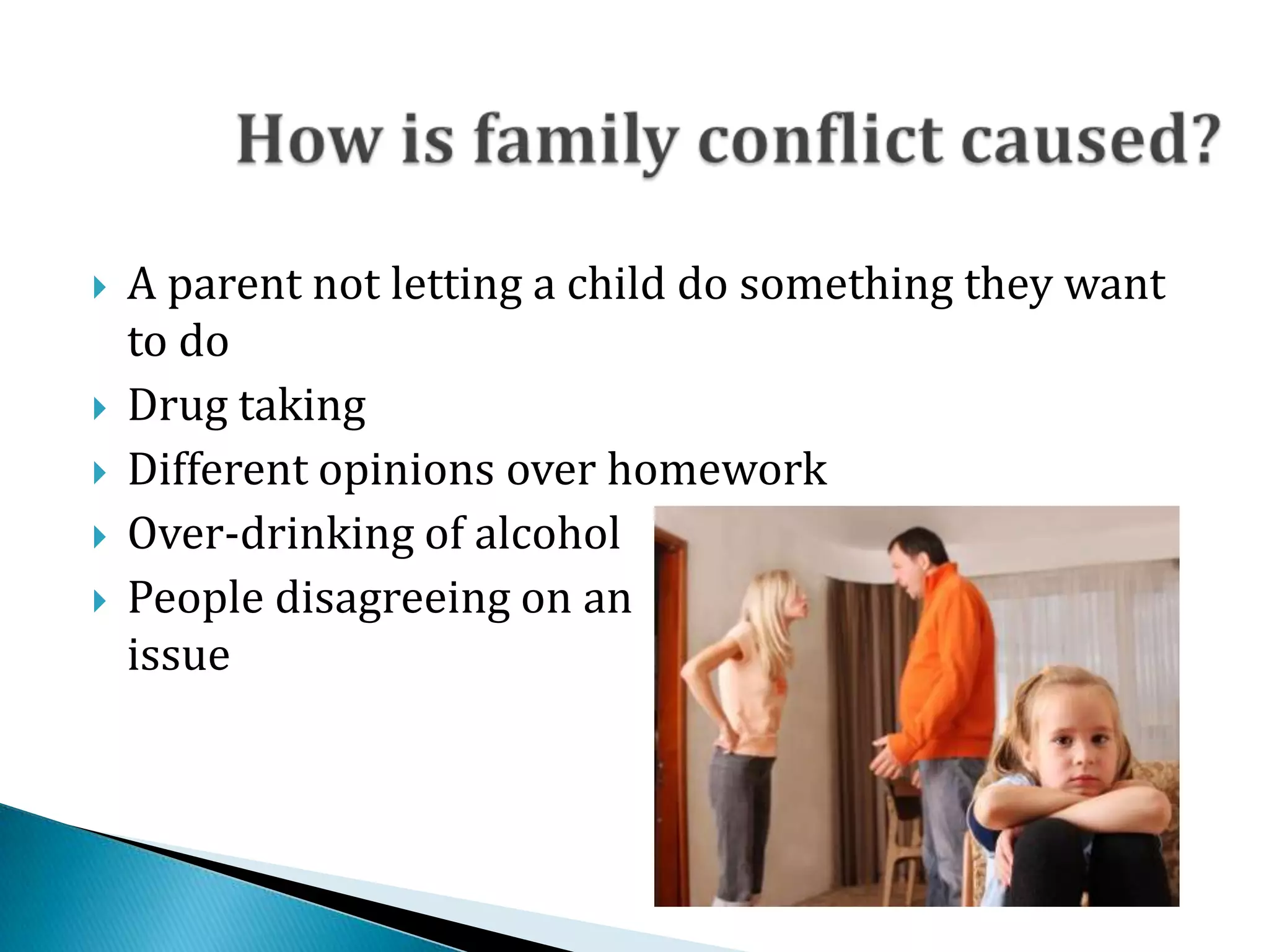 Family conflict | PPTX