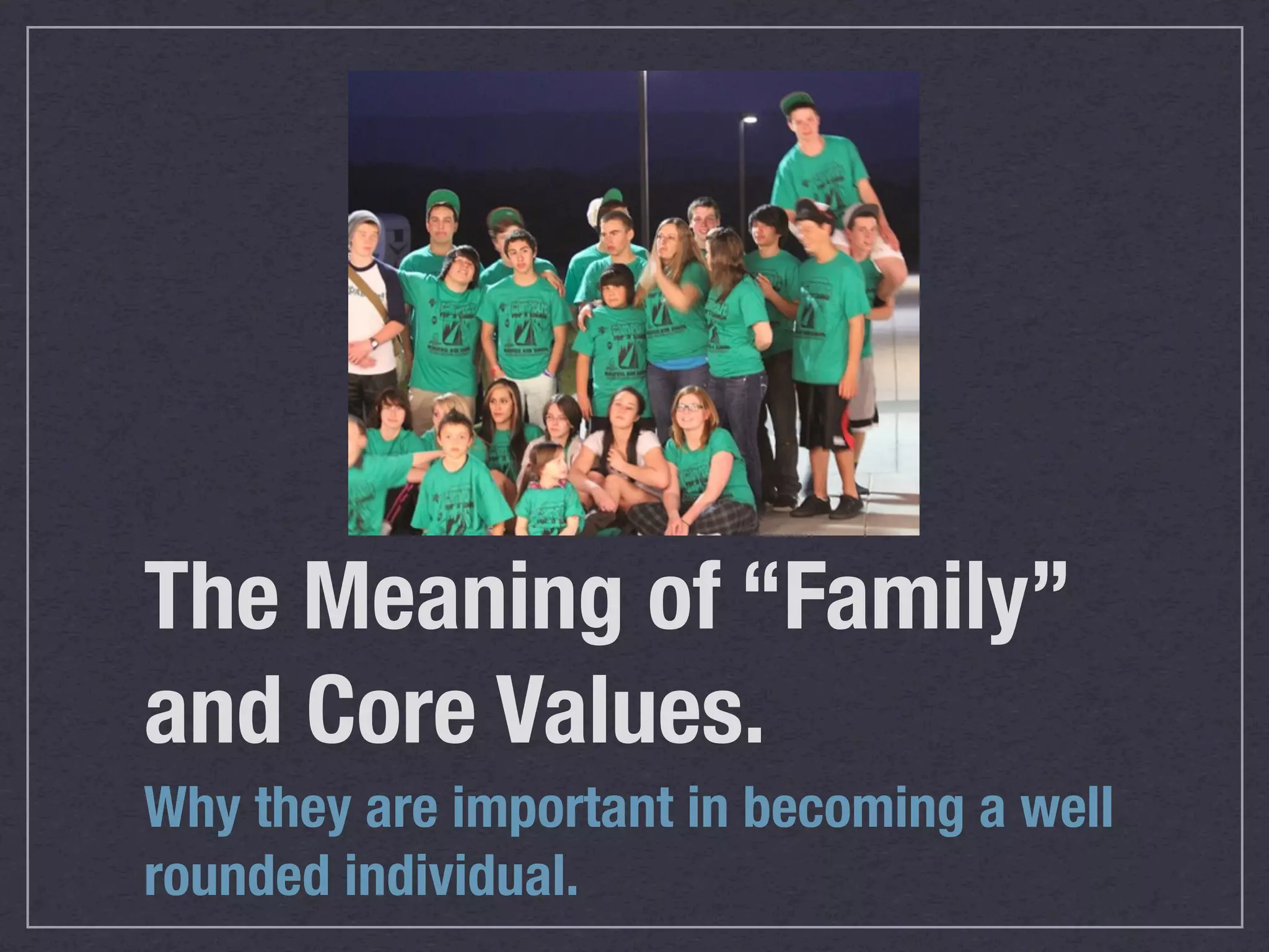 Family core values | PDF