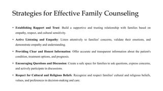 Family counselling In ICU and management.pptx