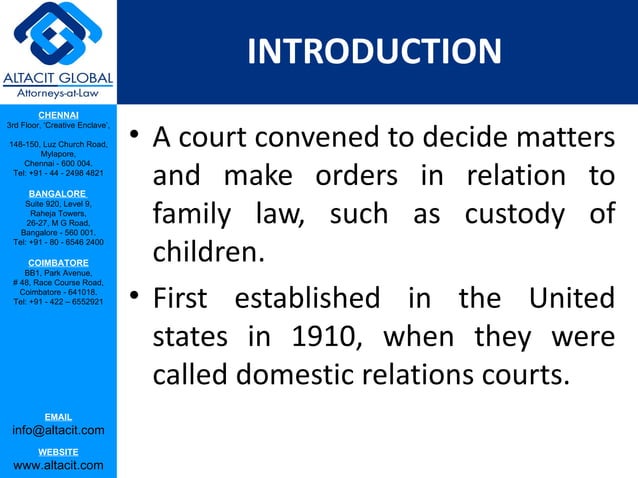 Family court | PPT
