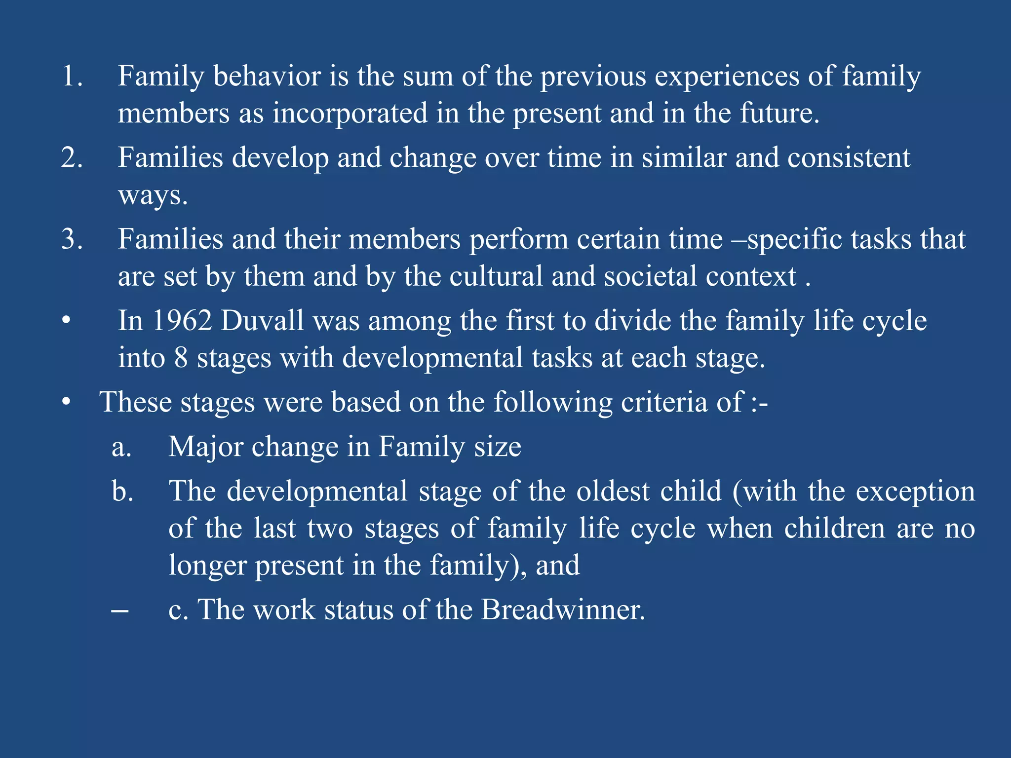 Family life cycle | PPTX