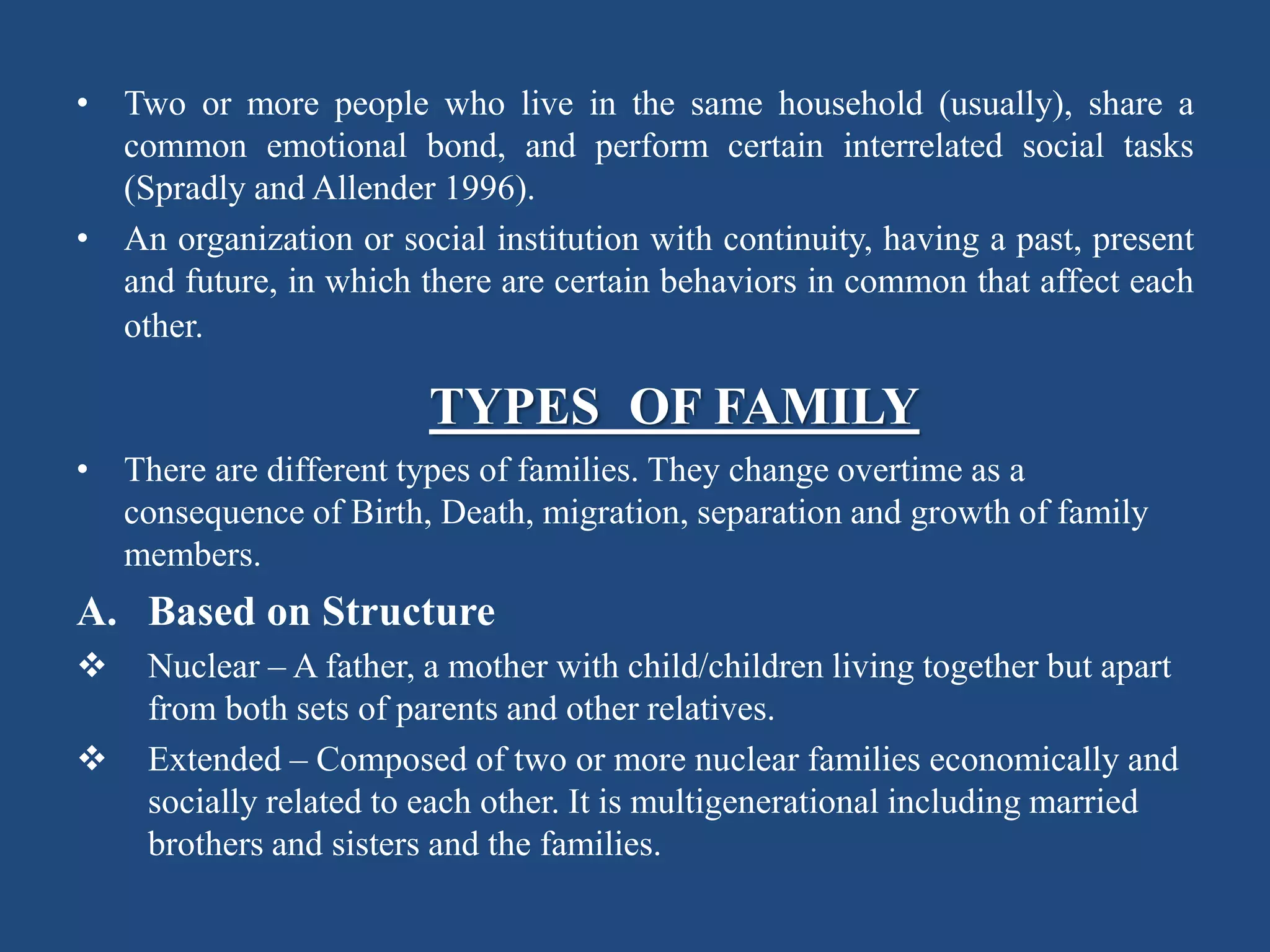 Family life cycle | PPTX