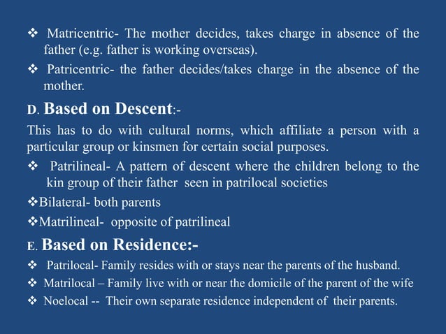 Family life cycle | PPTX | Biological Sciences | Science