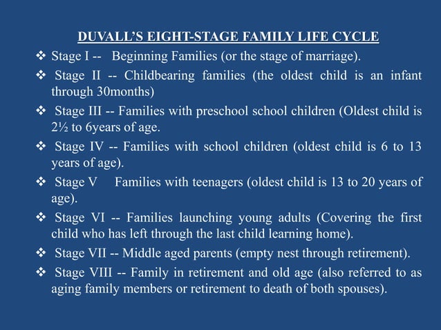 Family life cycle | PPTX | Biological Sciences | Science