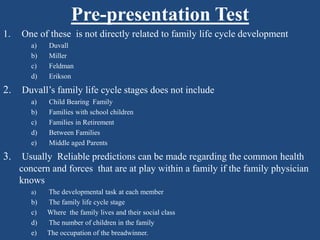 Family life cycle | PPTX