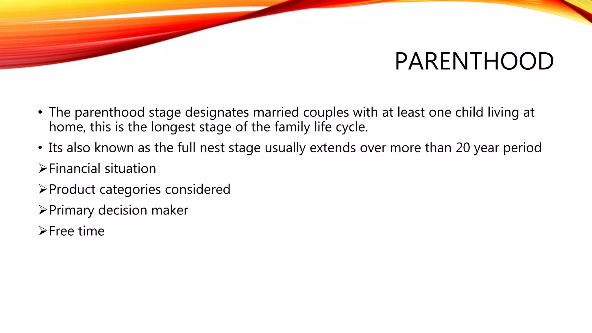 Family decision making and family life cycle in consumer behavior ...