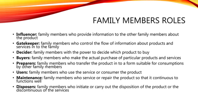 Family decision making and family life cycle in consumer behavior ...