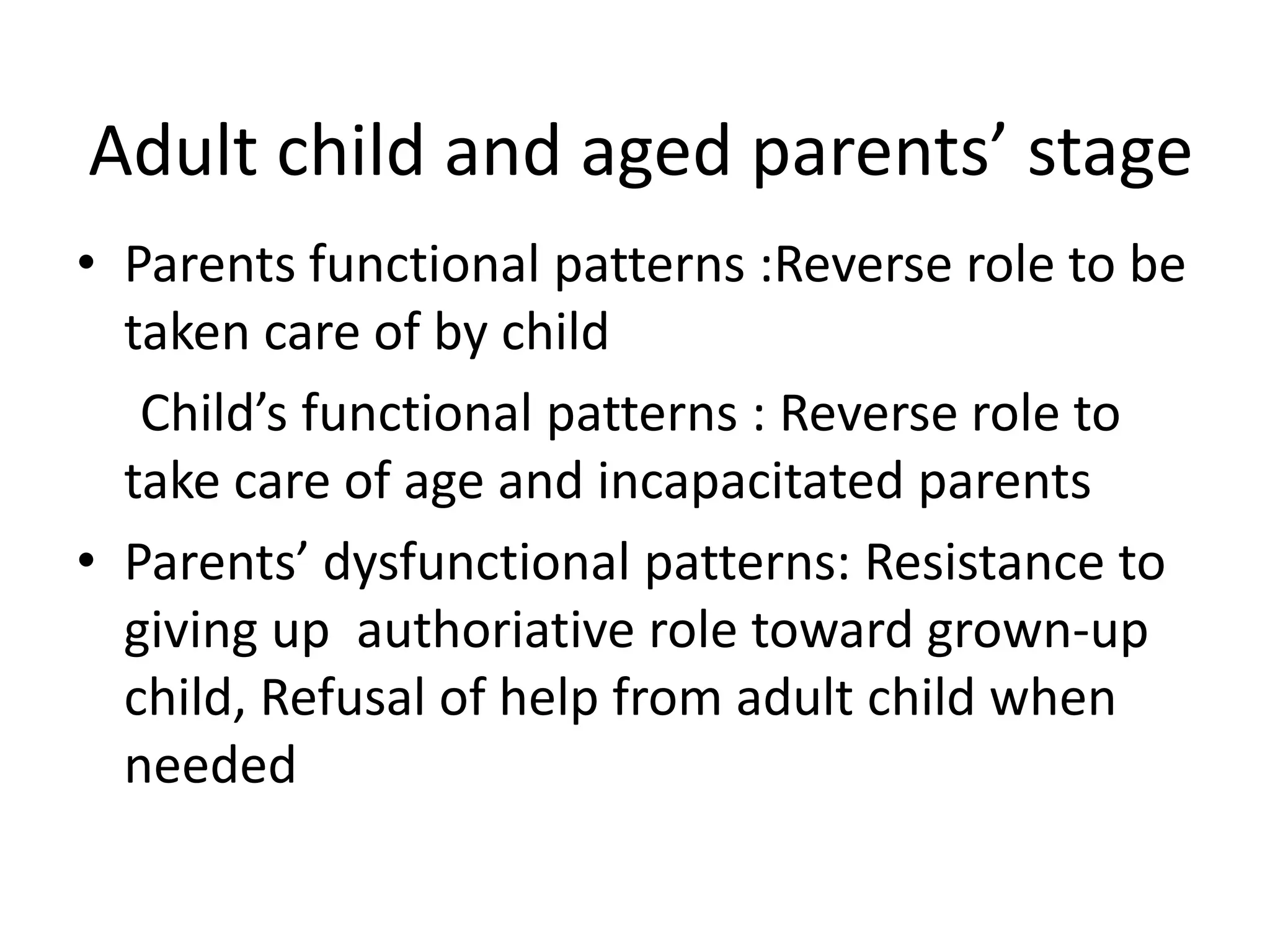 Family development as a process | PPTX