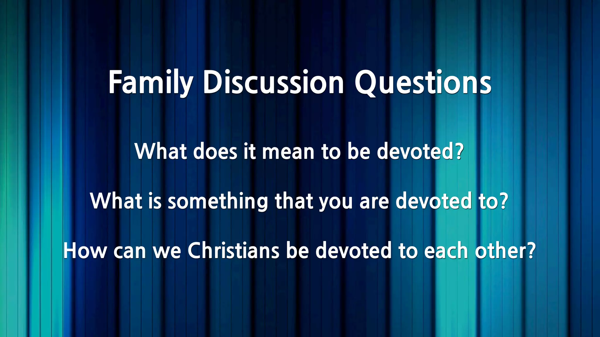 Family discussion guide | PDF