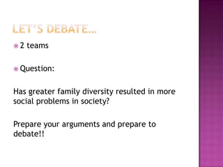 Family diversity | PPTX