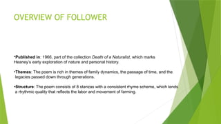 FAMILY DYNAMICS AND LEGACY IN FOLLOWER BY SEAMUS.pptx