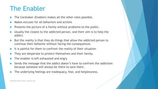 Family dynamics of addiction | PPTX