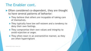 Family dynamics of addiction | PPTX