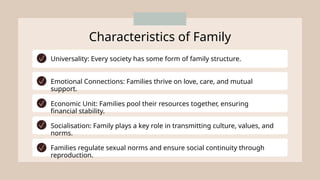 Family Education Presentation In Pastel Cute Illustrated Style ...
