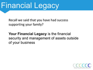 Family Enterprise Legacy | PPTX